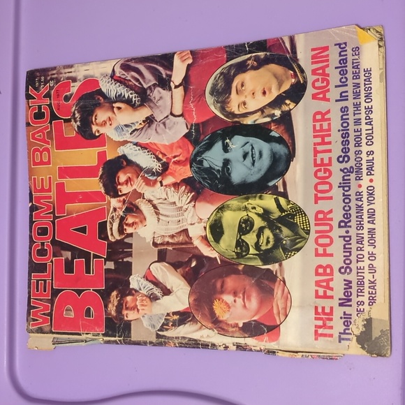 Other | Welcome Back Beatles The Fab Four Together Again | Poshmark